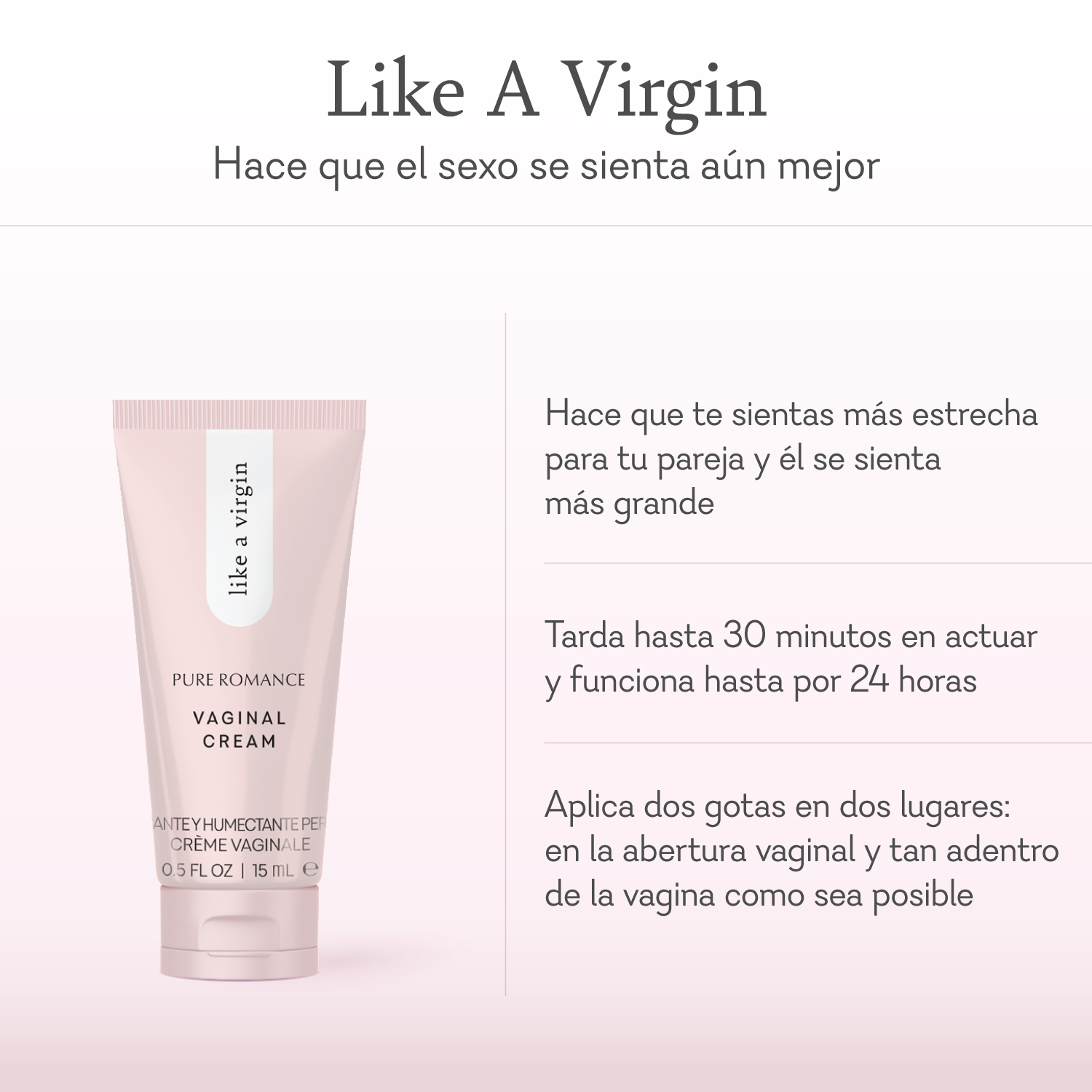 Like A Virgin – Pure Romance