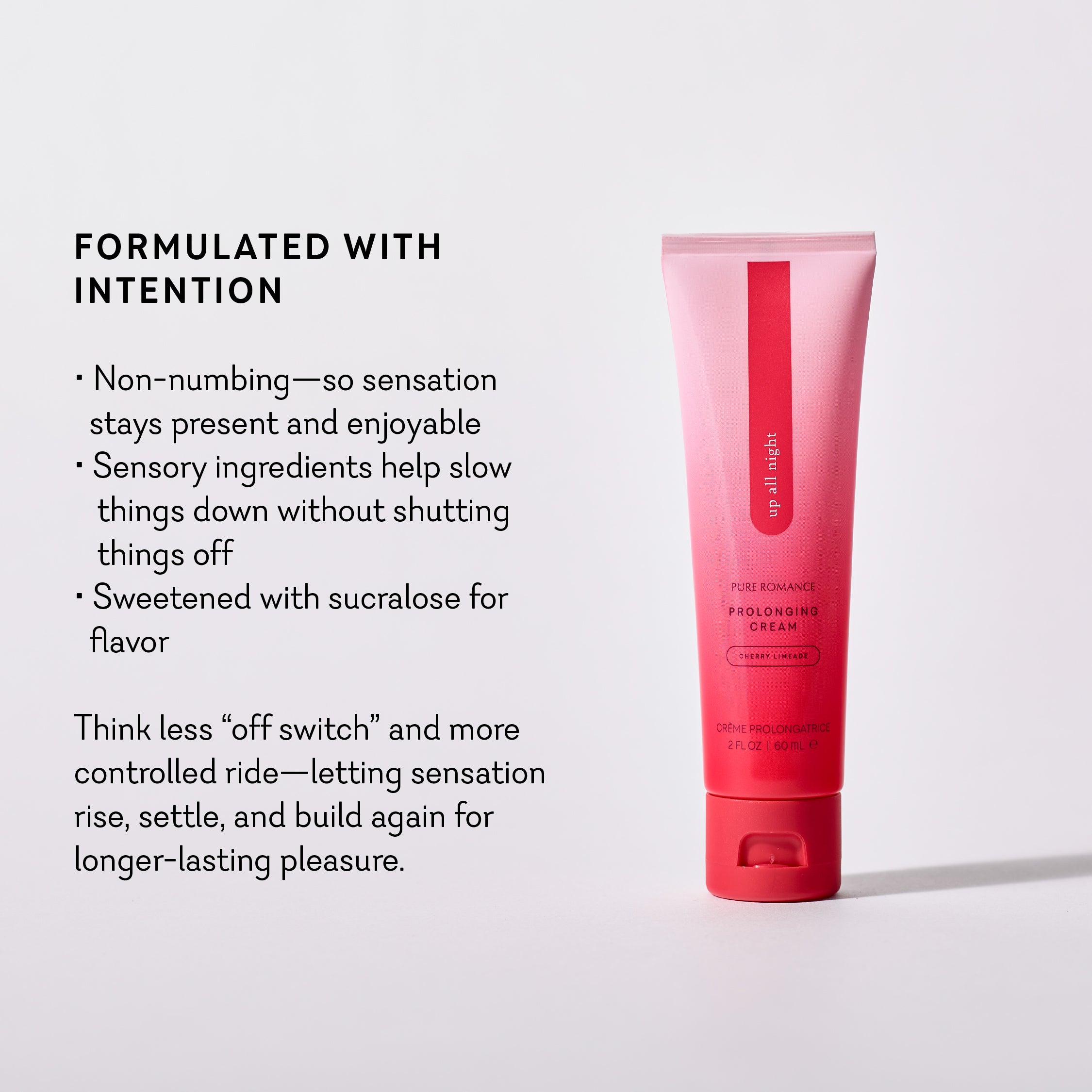 Up All Night Cherry Limeade Prolong Cream from Pure Romance