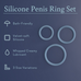 Silicone Penis Ring Set – Pure Romance